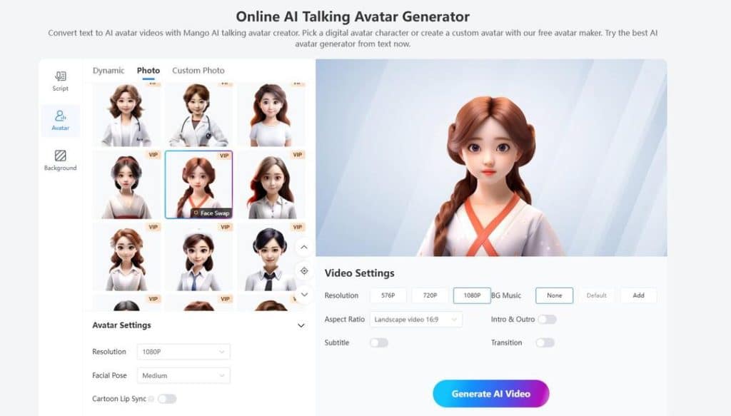 How to Make an Animated Avatar for Creating Dynamic Portraits