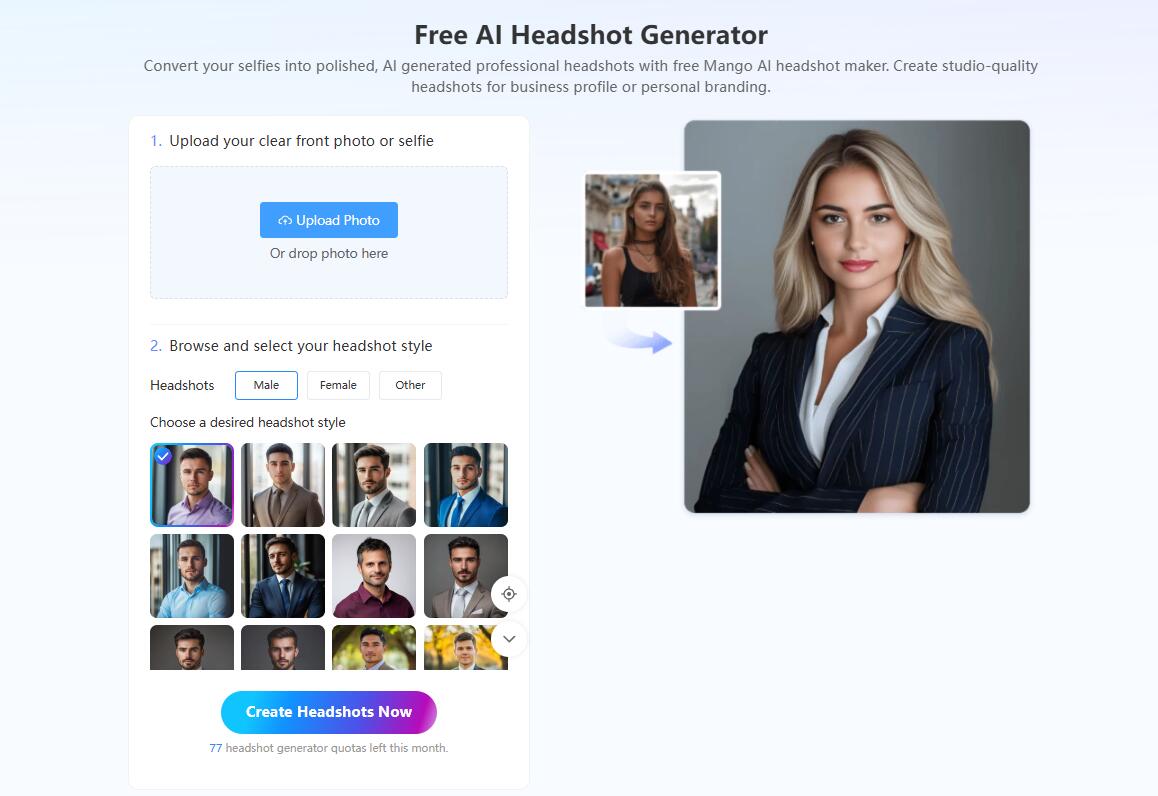 8 AI Business Photo Generators to Turn Photos into Headshots